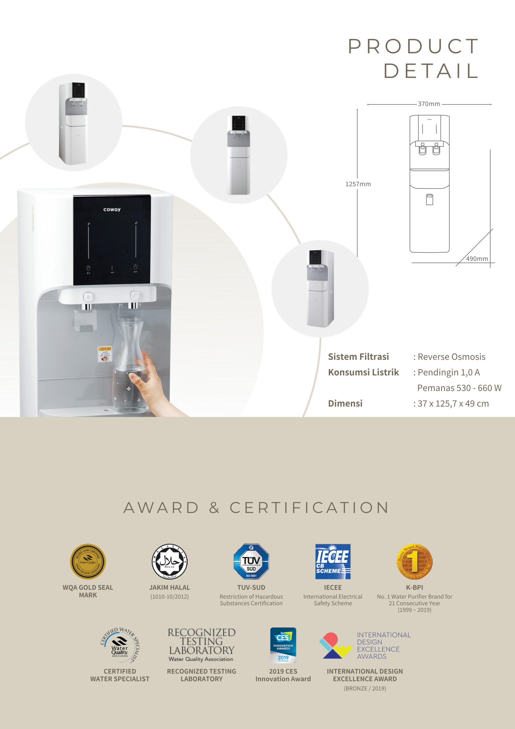 Core CHP-671R - Coway DST Store